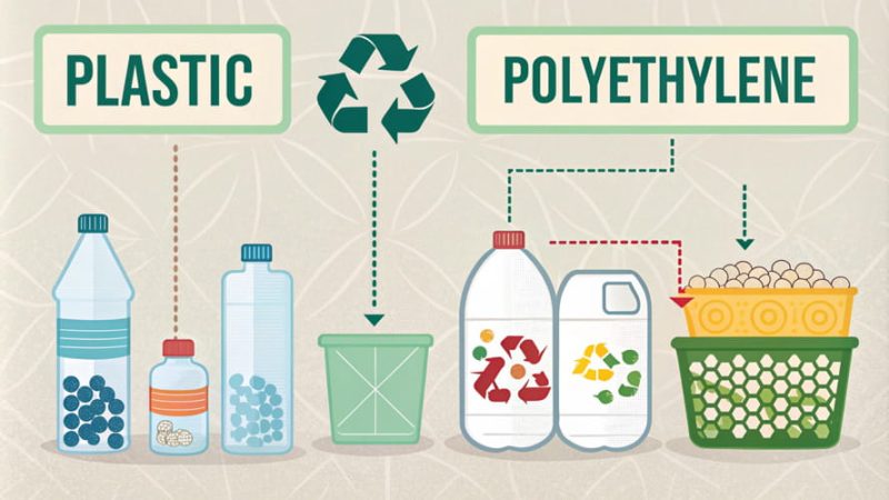 Plastic vs Polyethylene | Is Polyethylene Plastic?